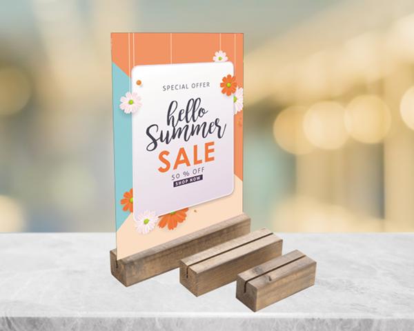 Table Top Displays | Printed Point of Sale Advertising Displays