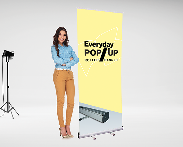 Everyday Pop Up Roller Banner Printing | Express Service