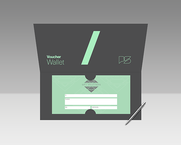 Gift Voucher Wallets | Semi Circle Slot to hold Vouchers