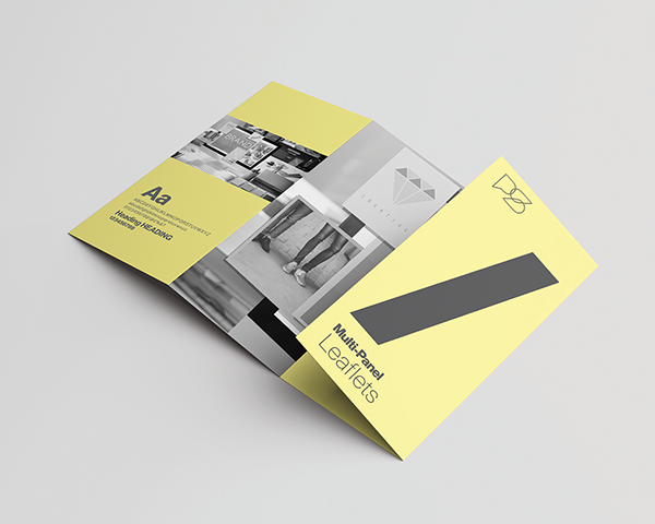 DL Multi-Panel Folded Leaflets | Folded Leaflet Printing